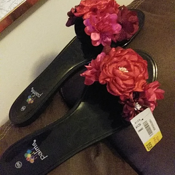 Palms | Shoes | Brand New Palms Rosette Slip On Sandals | Poshmark